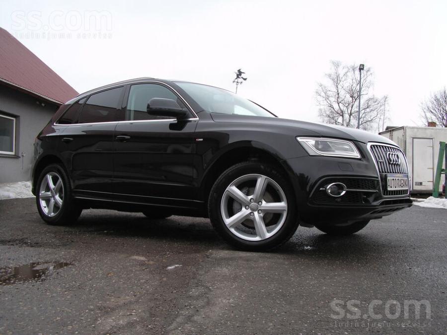 Melns Audi Q5 2014 Rīga, ar dzinēja tilpumu 2.00 L un nobraukumu 0 tūkst. km par 16350 €, foto 1 vietnē AUTOMOTO.COM.LV