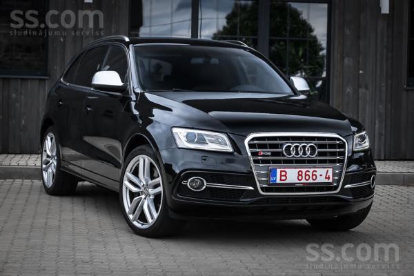 Black Audi Q5 2014 in Tukums, with an engine capacity of 3.00 L and mileage of 218 thousand km for 14990 €, photo 1 on AUTOMOTO.COM.LV