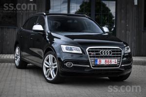 Melns Audi Q5 2014 Tukums, ar dzinēja tilpumu 3.00 L un nobraukumu 218 tūkst. km par 14990 €, foto  vietnē AUTOMOTO.COM.LV