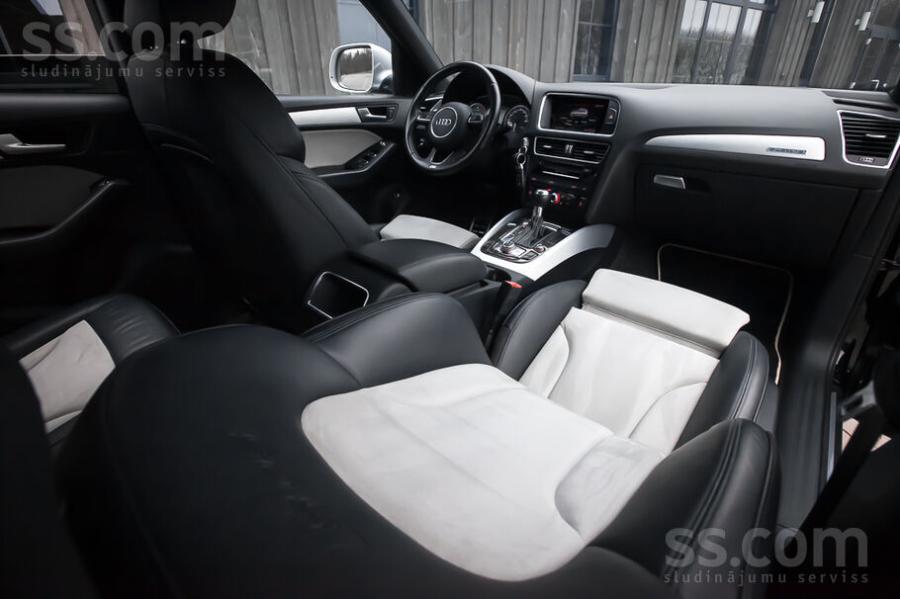 Melns Audi Q5 2014 Tukums, ar dzinēja tilpumu 3.00 L un nobraukumu 218 tūkst. km par 14990 €, foto 3 vietnē AUTOMOTO.COM.LV