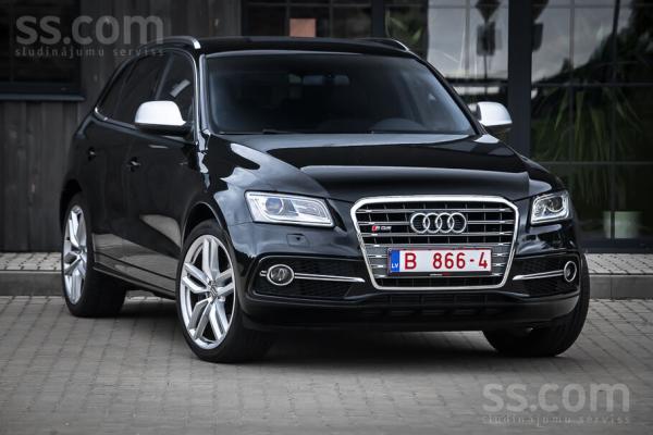 Black Audi Q5 2014 in Tukums, with an engine capacity of 3.00 L and mileage of 218 thousand km for 14990 €, photo 6 on AUTOMOTO.COM.LV