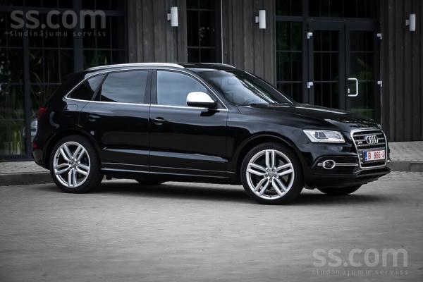 Black Audi Q5 2014 in Tukums, with an engine capacity of 3.00 L and mileage of 218 thousand km for 14990 €, photo 8 on AUTOMOTO.COM.LV