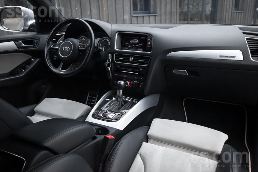 Melns Audi Q5 2014 Tukums, ar dzinēja tilpumu 3.00 L un nobraukumu 218 tūkst. km par 14990 €, foto 24 vietnē AUTOMOTO.COM.LV