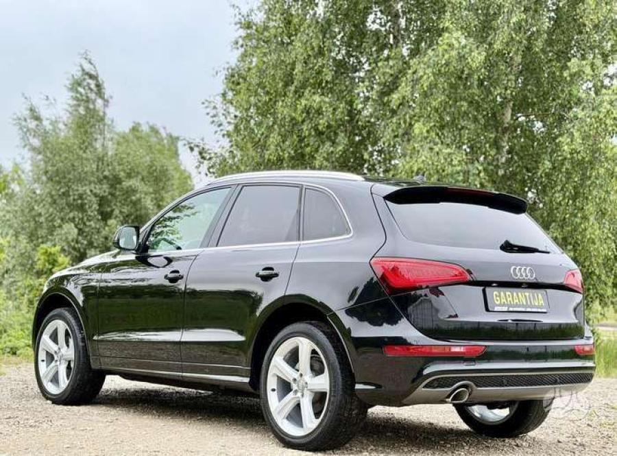 Black Audi Q5 2014 in Siauliai, with an engine capacity of 1.97 L and mileage of 265 thousand km for 14400 €, photo 4 on AUTOMOTO.COM.LV