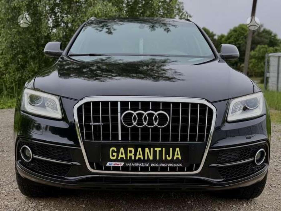 Black Audi Q5 2014 in Siauliai, with an engine capacity of 1.97 L and mileage of 265 thousand km for 14400 €, photo 6 on AUTOMOTO.COM.LV
