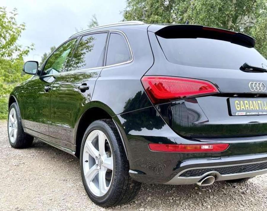 Black Audi Q5 2014 in Siauliai, with an engine capacity of 1.97 L and mileage of 265 thousand km for 14400 €, photo 8 on AUTOMOTO.COM.LV