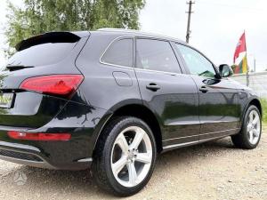 Black Audi Q5 2014 in Siauliai, with an engine capacity of 1.97 L and mileage of 265 thousand km for 14400 €, photo 9 on AUTOMOTO.COM.LV