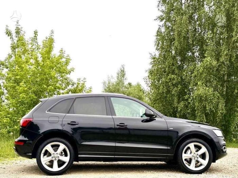Black Audi Q5 2014 in Siauliai, with an engine capacity of 1.97 L and mileage of 265 thousand km for 14400 €, photo 15 on AUTOMOTO.COM.LV