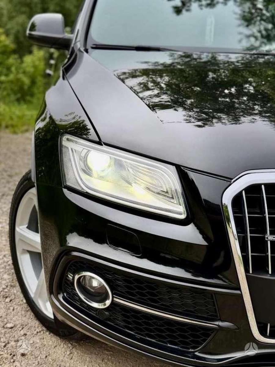 Black Audi Q5 2014 in Siauliai, with an engine capacity of 1.97 L and mileage of 265 thousand km for 14400 €, photo 16 on AUTOMOTO.COM.LV