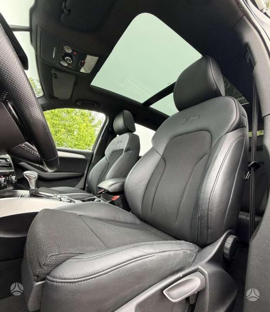 Black Audi Q5 2014 in Siauliai, with an engine capacity of 1.97 L and mileage of 265 thousand km for 14400 €, photo 23 on AUTOMOTO.COM.LV
