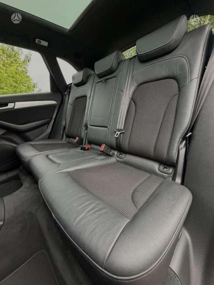 Black Audi Q5 2014 in Siauliai, with an engine capacity of 1.97 L and mileage of 265 thousand km for 14400 €, photo 27 on AUTOMOTO.COM.LV