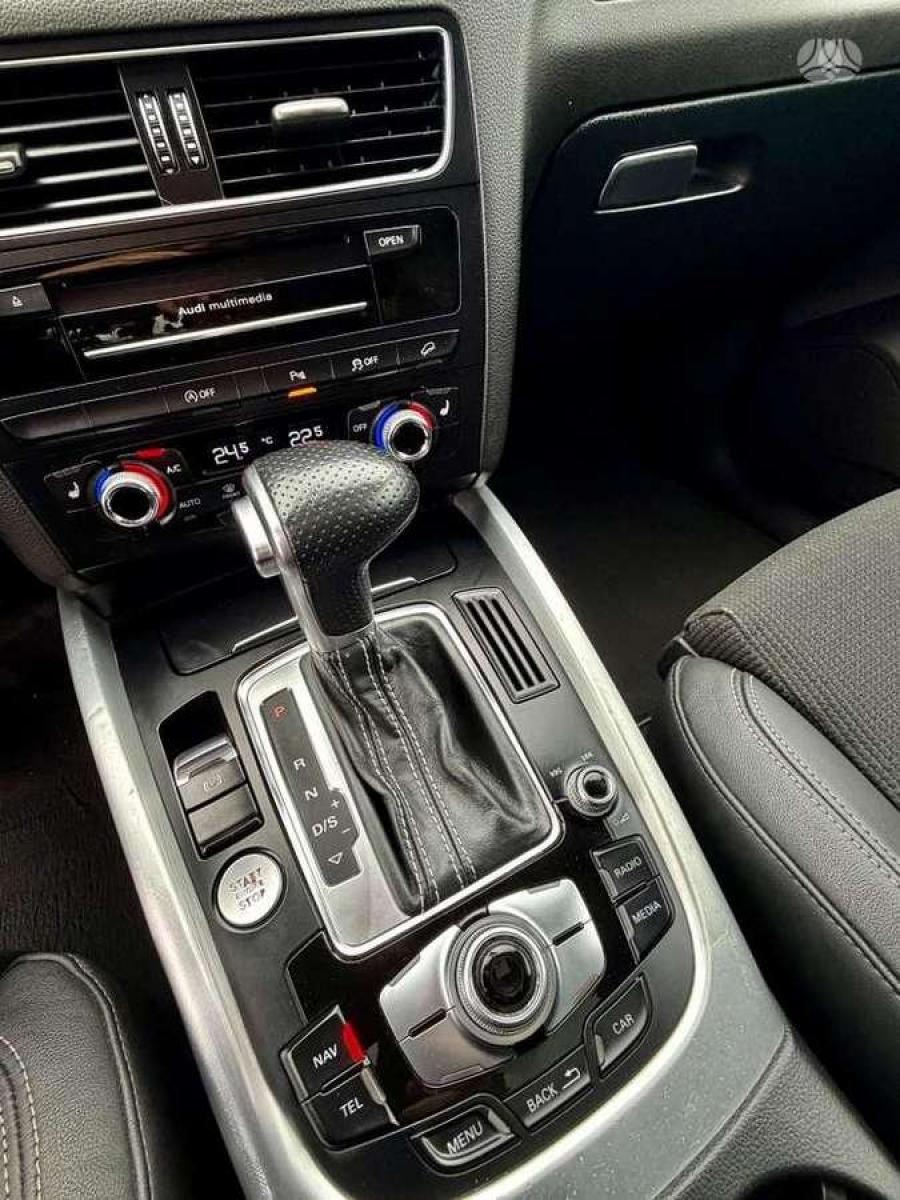 Black Audi Q5 2014 in Siauliai, with an engine capacity of 1.97 L and mileage of 265 thousand km for 14400 €, photo 32 on AUTOMOTO.COM.LV