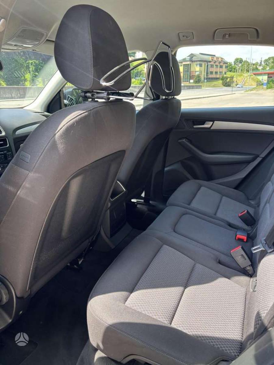Black Audi Q5 2014 in Vilnius, with an engine capacity of 1.97 L and mileage of 245 thousand km for 9000 €, photo 5 on AUTOMOTO.COM.LV