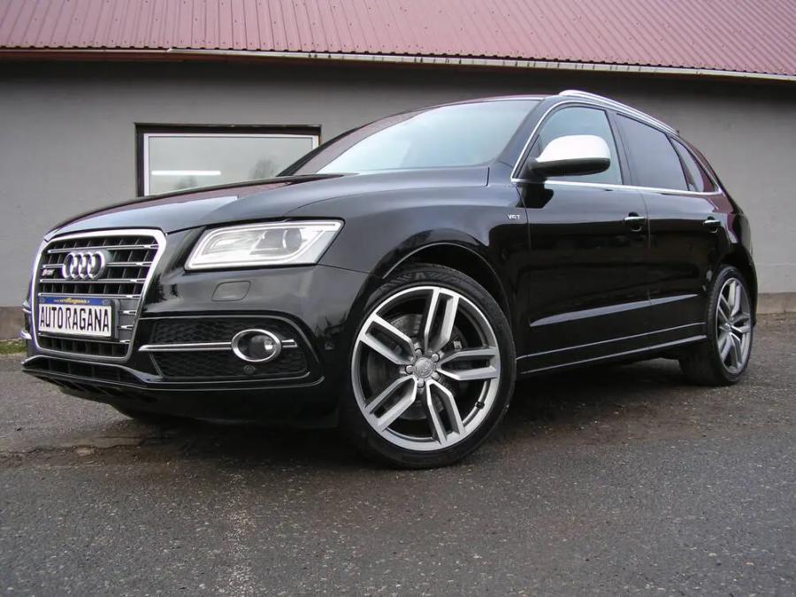 Black Audi Q5 2014 in Sigulda, with an engine capacity of 3.00 L and mileage of 208 thousand km for 16990 €, photo 10 on AUTOMOTO.COM.LV