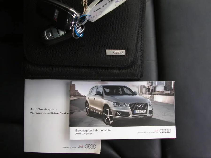 Black Audi Q5 2014 in Sigulda, with an engine capacity of 3.00 L and mileage of 208 thousand km for 16990 €, photo 35 on AUTOMOTO.COM.LV