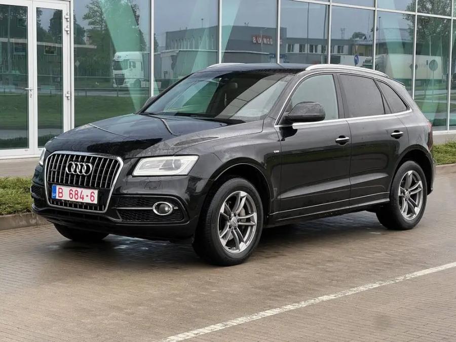 Black Audi Q5 2014 in Rezekne, with an engine capacity of 2.00 L and mileage of 176 thousand km for 14990 €, photo 3 on AUTOMOTO.COM.LV