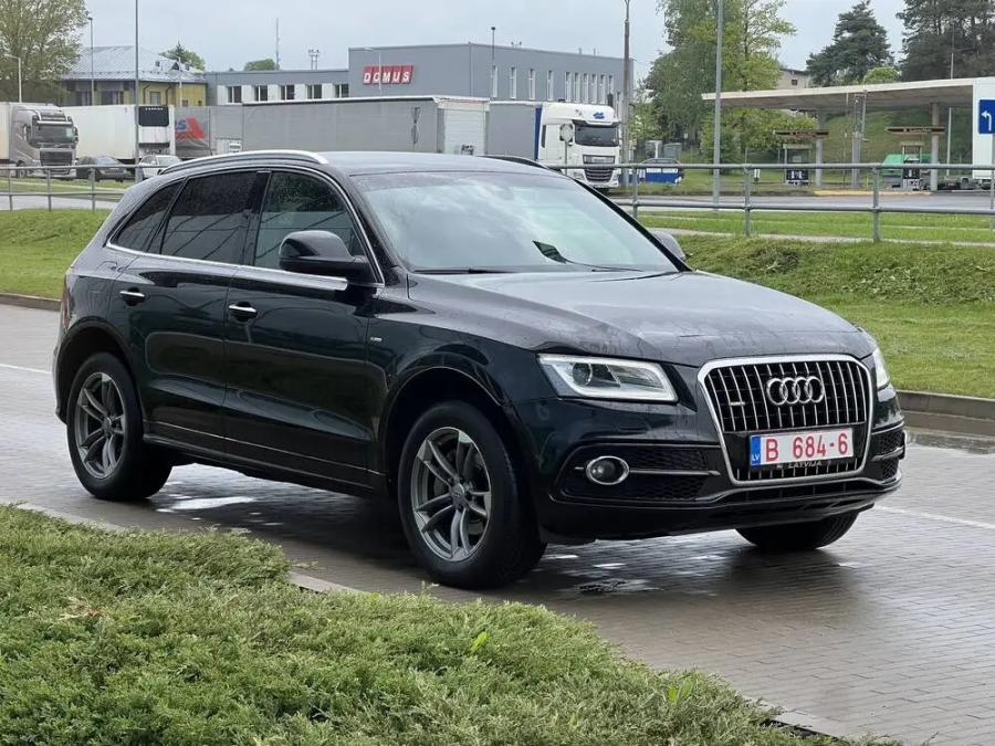 Black Audi Q5 2014 in Rezekne, with an engine capacity of 2.00 L and mileage of 176 thousand km for 14990 €, photo 4 on AUTOMOTO.COM.LV