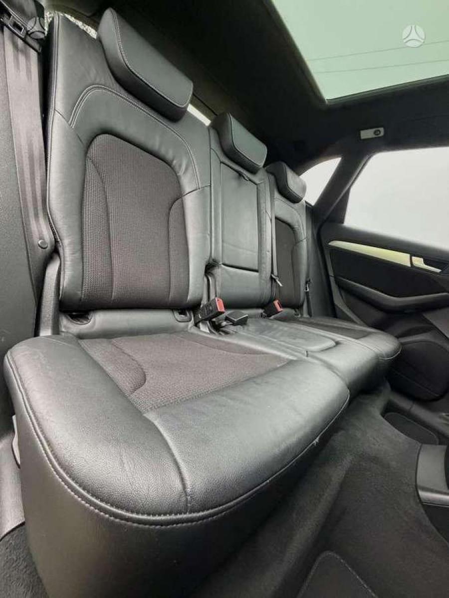 Black Audi Q5 2014 in Siauliai, with an engine capacity of 1.97 L and mileage of 265 thousand km for 14400 €, photo 26 on AUTOMOTO.COM.LV