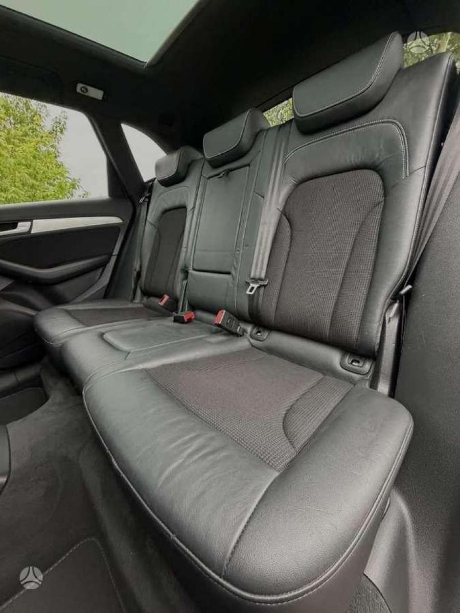 Black Audi Q5 2014 in Siauliai, with an engine capacity of 1.97 L and mileage of 265 thousand km for 14400 €, photo 27 on AUTOMOTO.COM.LV