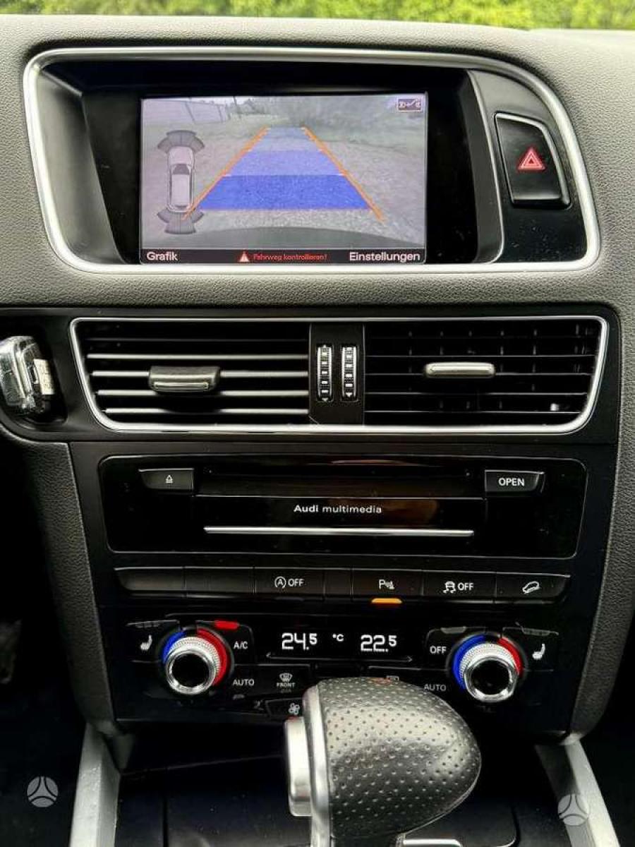 Black Audi Q5 2014 in Siauliai, with an engine capacity of 1.97 L and mileage of 265 thousand km for 14400 €, photo 34 on AUTOMOTO.COM.LV
