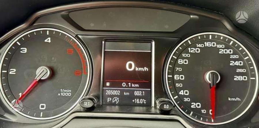 Black Audi Q5 2014 in Siauliai, with an engine capacity of 1.97 L and mileage of 265 thousand km for 14400 €, photo 37 on AUTOMOTO.COM.LV