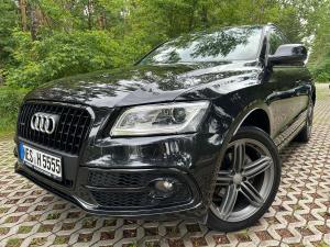 Melns Audi Q5 2014 Viļņa, ar dzinēja tilpumu 1.97 L un nobraukumu 262 tūkst. km par 13700 €, foto  vietnē AUTOMOTO.COM.LV