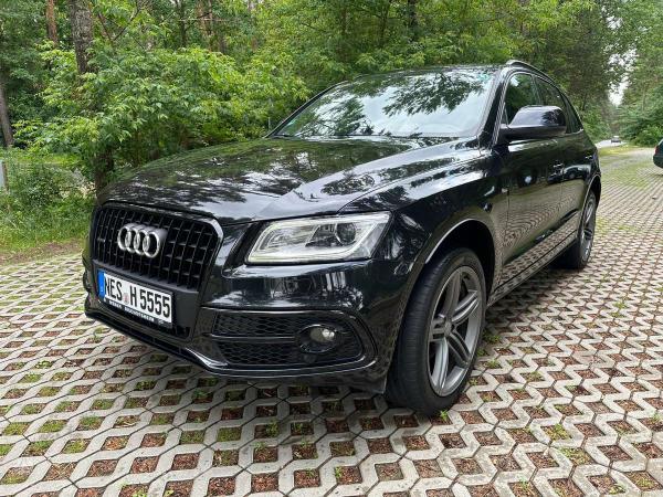 Melns Audi Q5 2014 Viļņa, ar dzinēja tilpumu 1.97 L un nobraukumu 262 tūkst. km par 13700 €, foto 3 vietnē AUTOMOTO.COM.LV