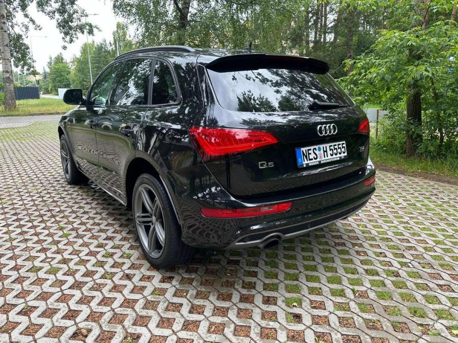 Black Audi Q5 2014 in Vilnius, with an engine capacity of 1.97 L and mileage of 262 thousand km for 13700 €, photo 5 on AUTOMOTO.COM.LV