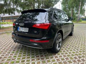 Black Audi Q5 2014 in Vilnius, with an engine capacity of 1.97 L and mileage of 262 thousand km for 13700 €, photo 11 on AUTOMOTO.COM.LV