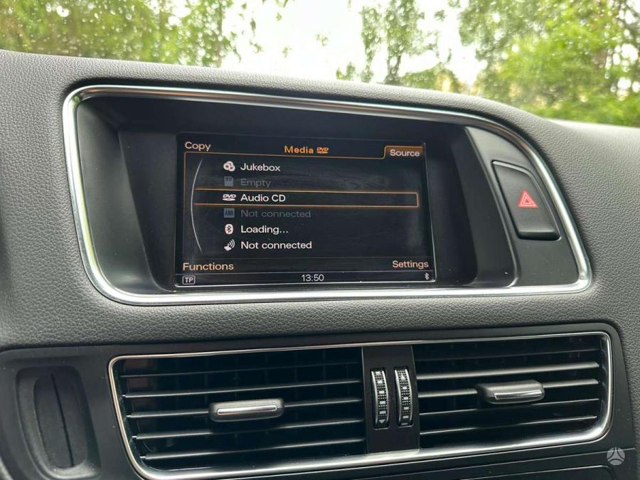 Black Audi Q5 2014 in Vilnius, with an engine capacity of 1.97 L and mileage of 262 thousand km for 13700 €, photo 32 on AUTOMOTO.COM.LV