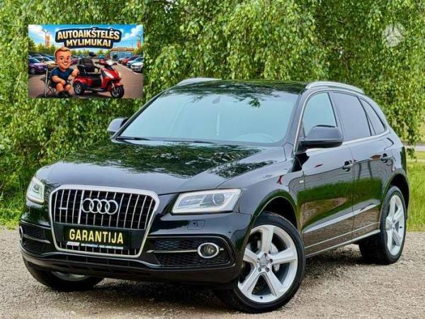 Black Audi Q5 2014 in Siauliai, with an engine capacity of 1.97 L and mileage of 265 thousand km for 14400 €, photo 2 on AUTOMOTO.COM.LV