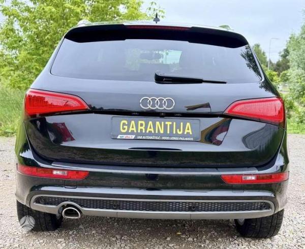 Black Audi Q5 2014 in Siauliai, with an engine capacity of 1.97 L and mileage of 265 thousand km for 14400 €, photo 6 on AUTOMOTO.COM.LV
