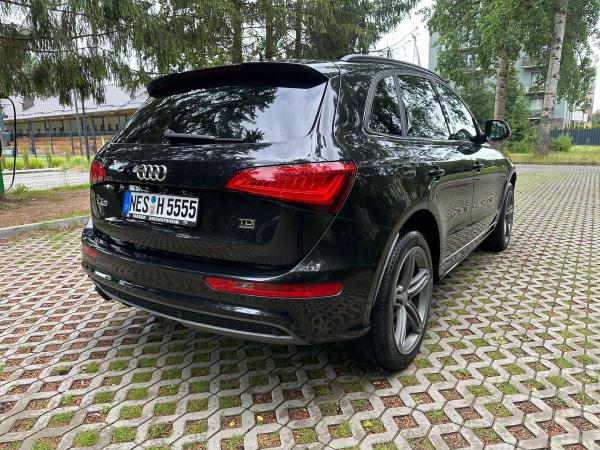 Black Audi Q5 2014 in Vilnius, with an engine capacity of 1.97 L and mileage of 262 thousand km for 13550 €, photo 10 on AUTOMOTO.COM.LV
