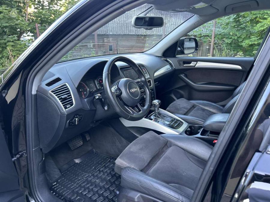 Melns Audi Q5 2014 Kaišiadorys, ar dzinēja tilpumu 1.97 L un nobraukumu 268 tūkst. km par 11950 €, foto 14 vietnē AUTOMOTO.COM.LV