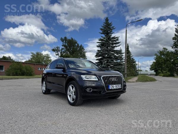 Black Audi Q5 2014 in Cesis, with an engine capacity of 3.00 L and mileage of 0 thousand km for 13500 €, photo 2 on AUTOMOTO.COM.LV