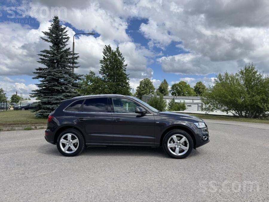 Black Audi Q5 2014 in Cesis, with an engine capacity of 3.00 L and mileage of 0 thousand km for 13500 €, photo 5 on AUTOMOTO.COM.LV