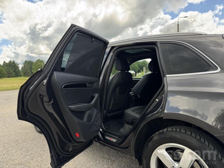 Black Audi Q5 2014 in Cesis, with an engine capacity of 3.00 L and mileage of 0 thousand km for 13500 €, photo 14 on AUTOMOTO.COM.LV