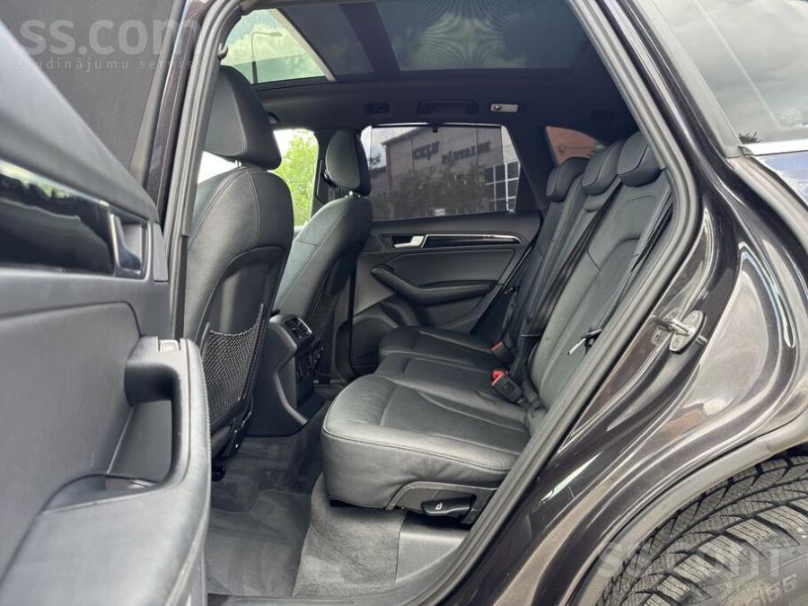 Black Audi Q5 2014 in Cesis, with an engine capacity of 3.00 L and mileage of 0 thousand km for 13500 €, photo 15 on AUTOMOTO.COM.LV