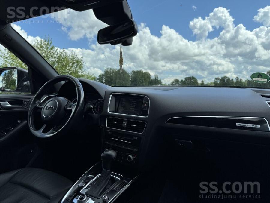 Black Audi Q5 2014 in Cesis, with an engine capacity of 3.00 L and mileage of 0 thousand km for 13500 €, photo 23 on AUTOMOTO.COM.LV
