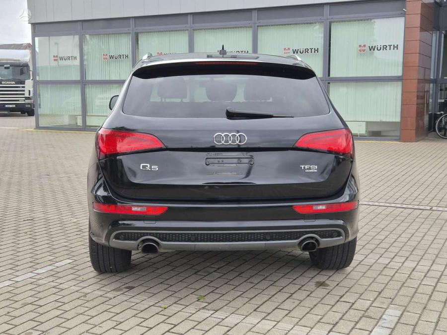 Black Audi Q5 2014 in Klaipeda, with an engine capacity of 3.00 L and mileage of 219 thousand km for 9400 €, photo 9 on AUTOMOTO.COM.LV