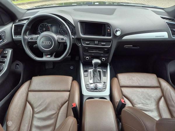 Black Audi Q5 2014 in Klaipeda, with an engine capacity of 3.00 L and mileage of 219 thousand km for 9400 €, photo 9 on AUTOMOTO.COM.LV