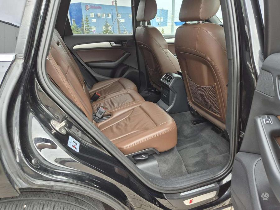 Black Audi Q5 2014 in Klaipeda, with an engine capacity of 3.00 L and mileage of 219 thousand km for 9400 €, photo 13 on AUTOMOTO.COM.LV