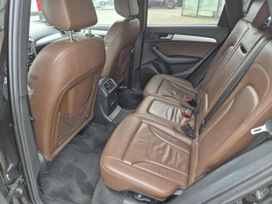 Black Audi Q5 2014 in Klaipeda, with an engine capacity of 3.00 L and mileage of 219 thousand km for 9400 €, photo 14 on AUTOMOTO.COM.LV