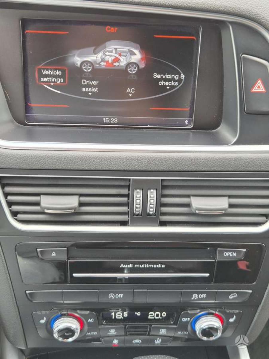 Black Audi Q5 2014 in Klaipeda, with an engine capacity of 3.00 L and mileage of 219 thousand km for 9400 €, photo 17 on AUTOMOTO.COM.LV