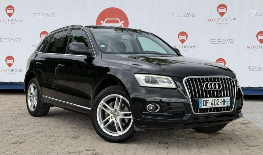 Black Audi Q5 2014 in Taurage, with an engine capacity of 1.97 L and mileage of 240 thousand km for 12600 €, photo 4 on AUTOMOTO.COM.LV