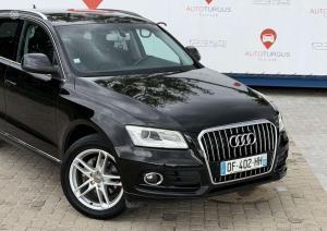 Black Audi Q5 2014 in Taurage, with an engine capacity of 1.97 L and mileage of 240 thousand km for 12600 €, photo 5 on AUTOMOTO.COM.LV