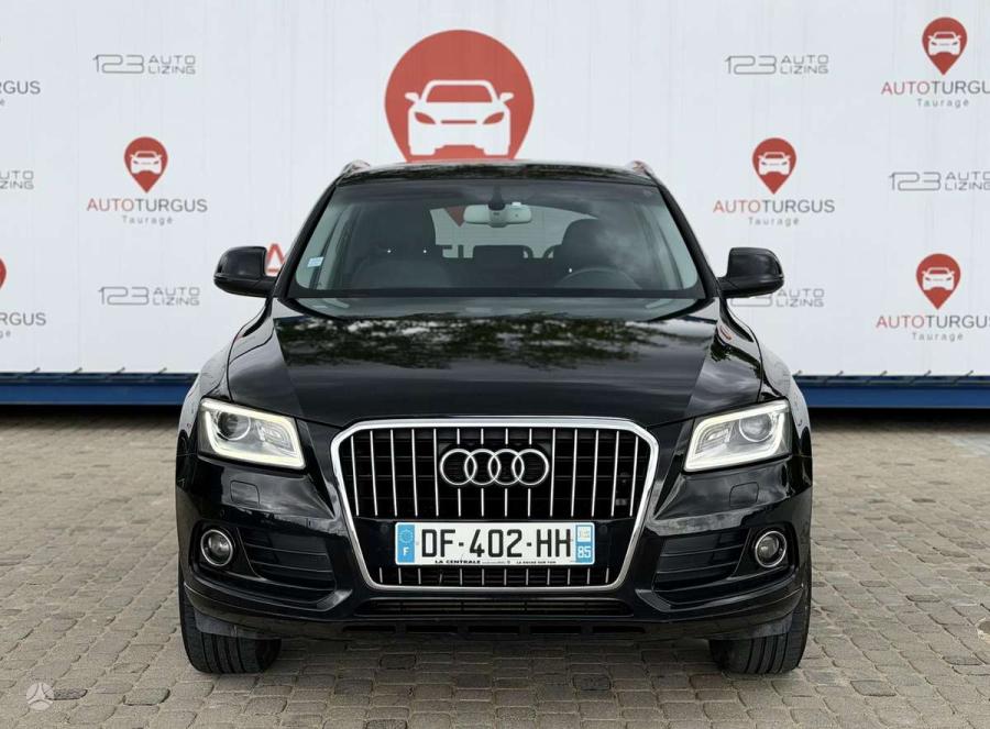 Black Audi Q5 2014 in Taurage, with an engine capacity of 1.97 L and mileage of 240 thousand km for 12600 €, photo 6 on AUTOMOTO.COM.LV