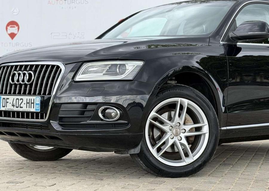 Black Audi Q5 2014 in Taurage, with an engine capacity of 1.97 L and mileage of 240 thousand km for 12600 €, photo 10 on AUTOMOTO.COM.LV