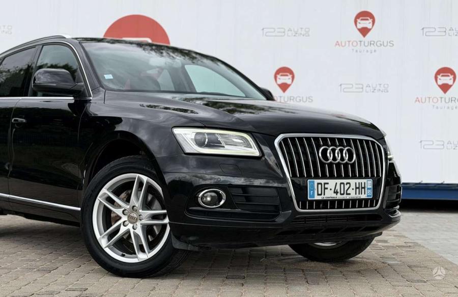 Black Audi Q5 2014 in Taurage, with an engine capacity of 1.97 L and mileage of 240 thousand km for 12600 €, photo 12 on AUTOMOTO.COM.LV