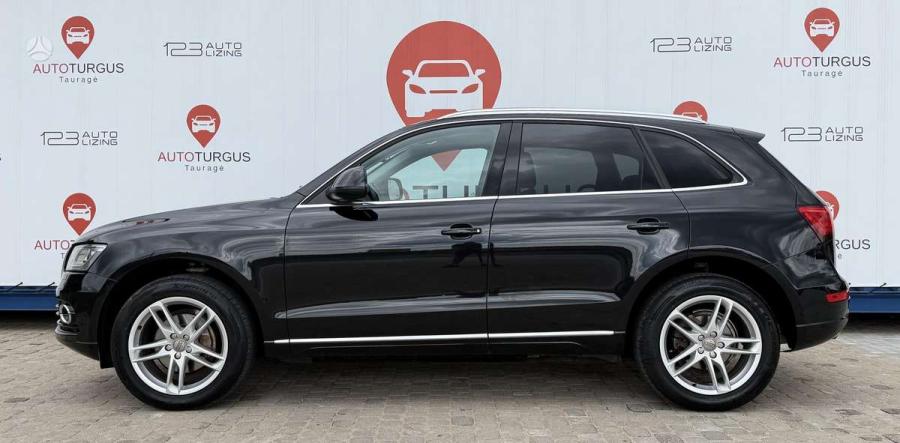 Black Audi Q5 2014 in Taurage, with an engine capacity of 1.97 L and mileage of 240 thousand km for 12600 €, photo 17 on AUTOMOTO.COM.LV